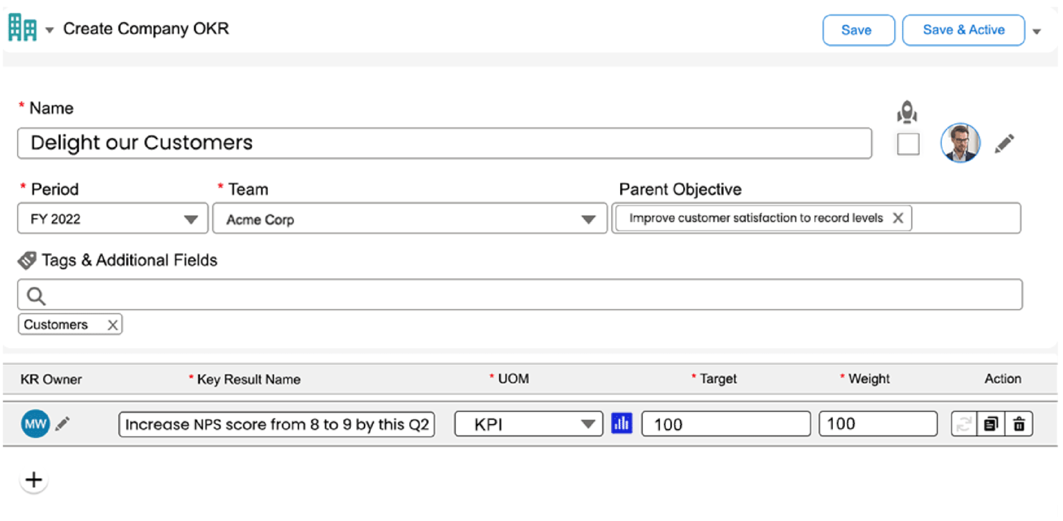 KPI Salesforce - OKRify