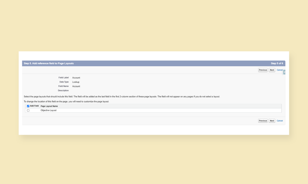 Add an Object as a custom field in OKR - OKRify